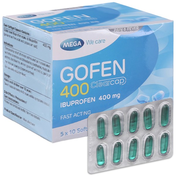 Gofen 400mg Mega (H 5*10 viên)