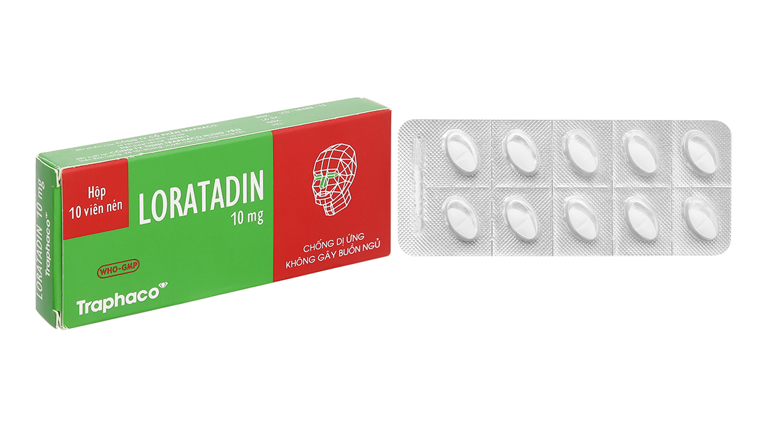 Loratadin 10mg Traphaco (H 10 viên)