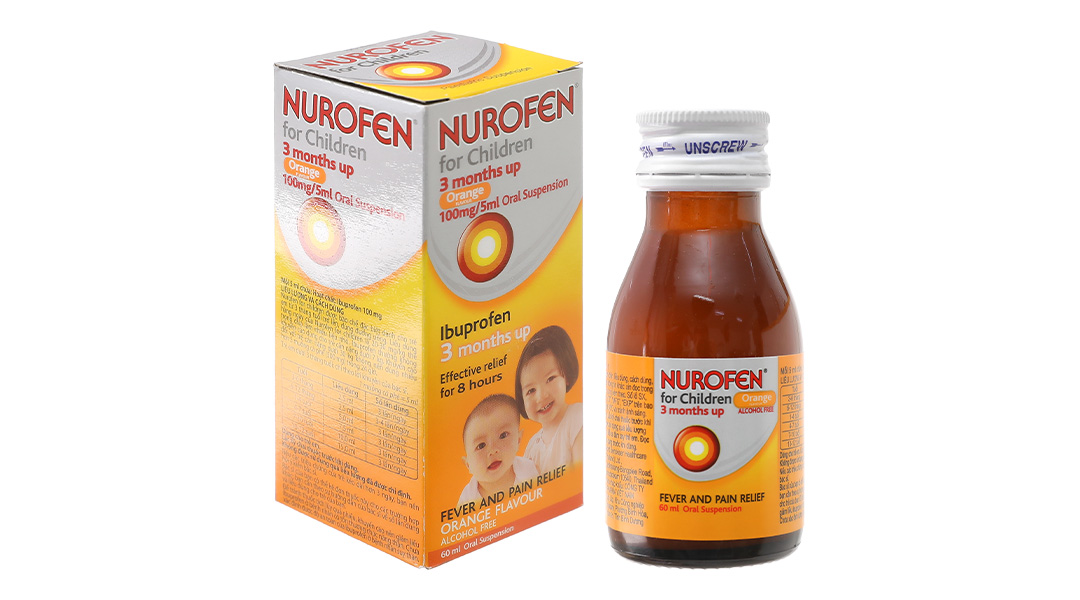Nurofen 100mg/5ml (chai 60ml)