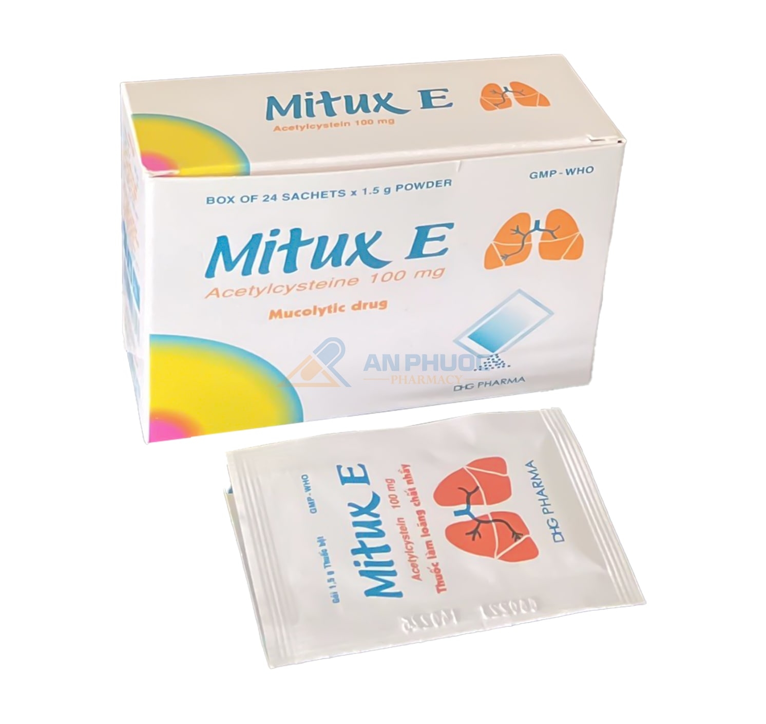 Mitux E 100mg DHG ( H 24 gói )