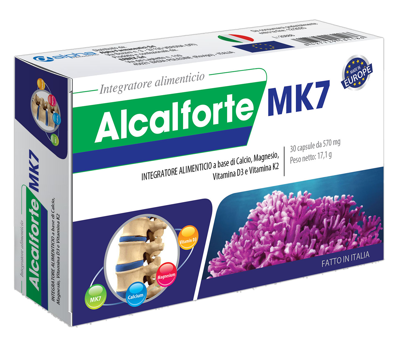 Alcalmk7 (hộp 30 viên)