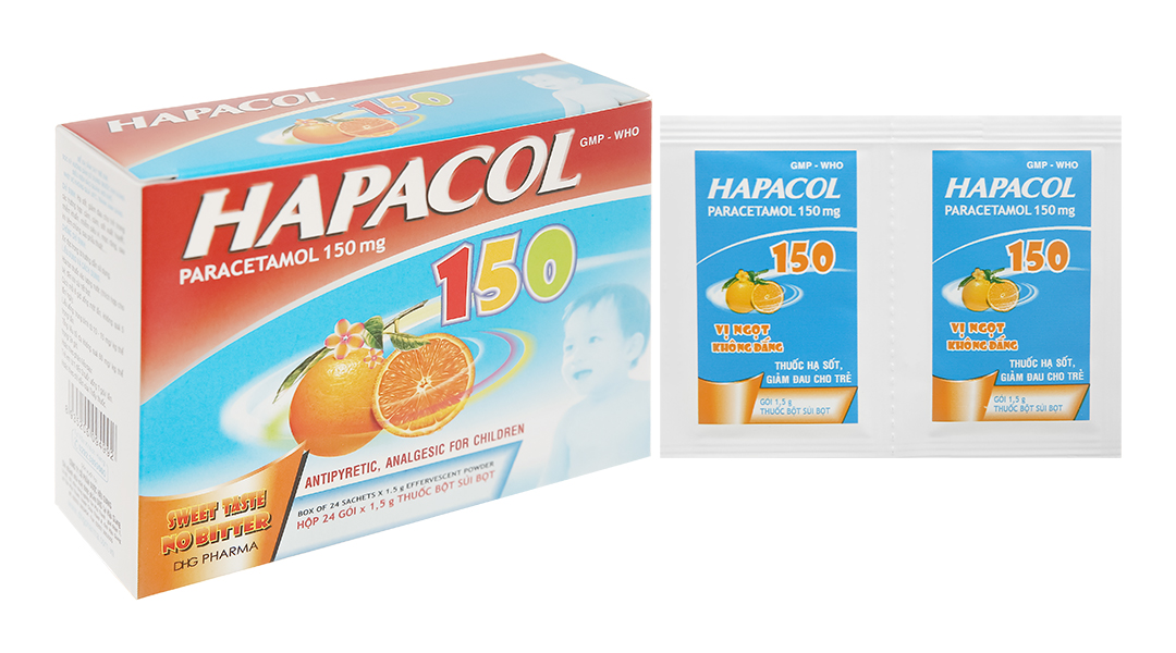 Hapacol 250mg DHG ( H 24 gói )